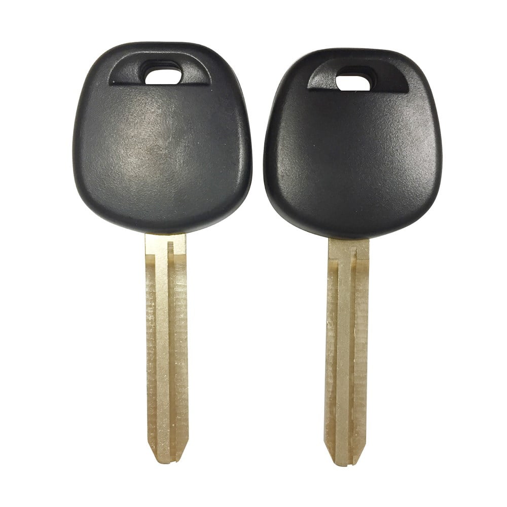 2 New Replacement Chip Car Key with 4D-67 Transponder for Toyota TOY44D ...