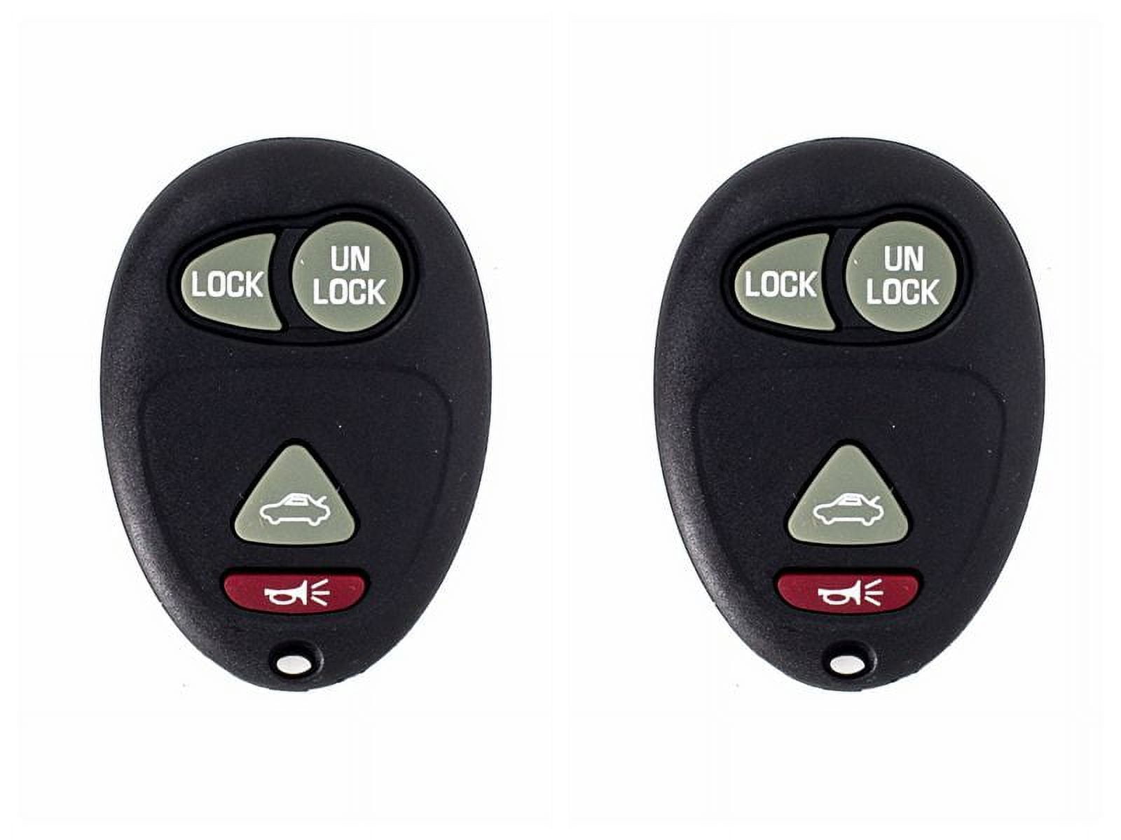 2 New Replacement Remote Keyless Entry Key Fob Transmitter Clicker ...