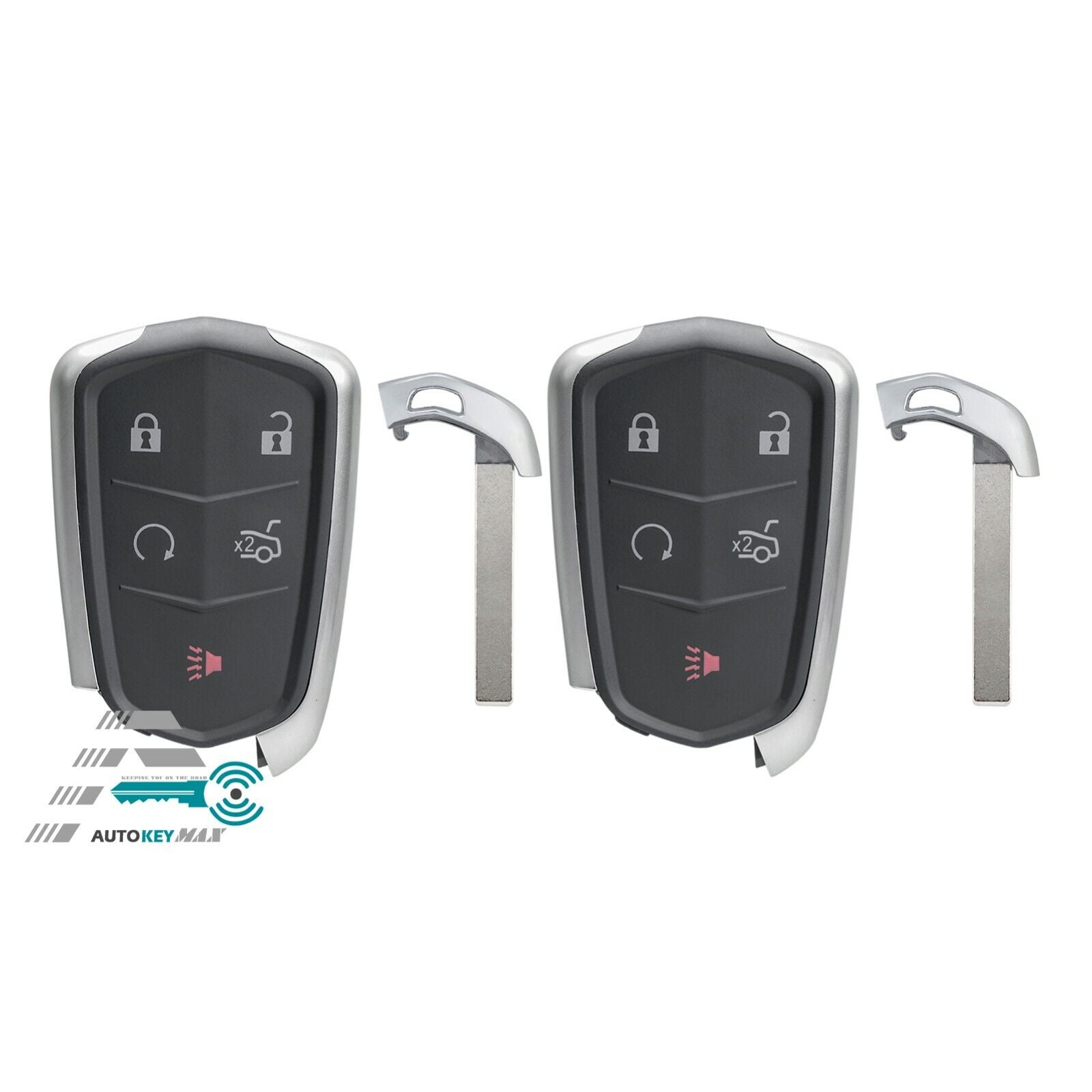 2 New Smart Car Key Remote Fob For 2016 2017 2018 2019 2020 Cadillac ...