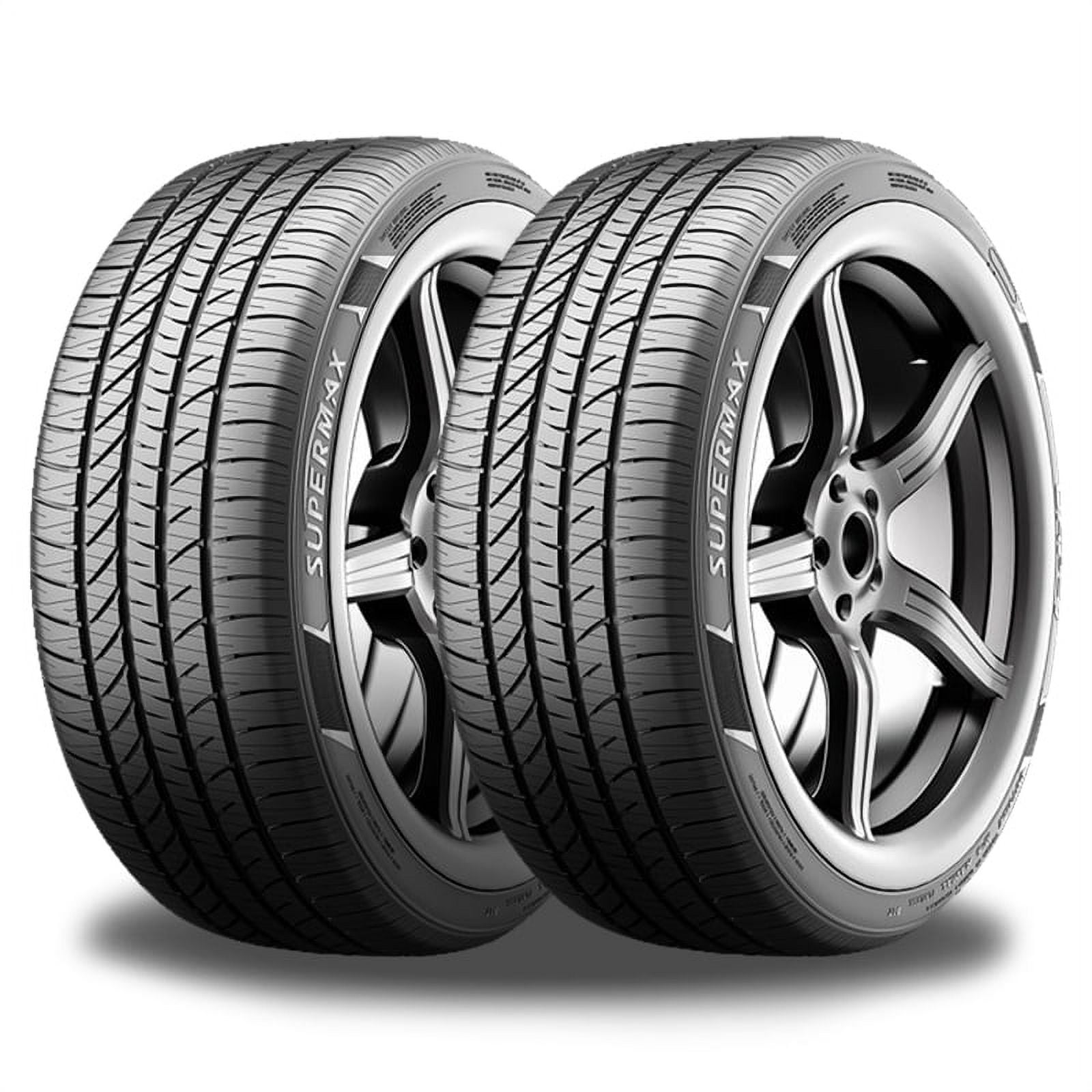 2 New SuperMax UHP-1 225/55ZR17 97W All-Season Ultra High Performance ...