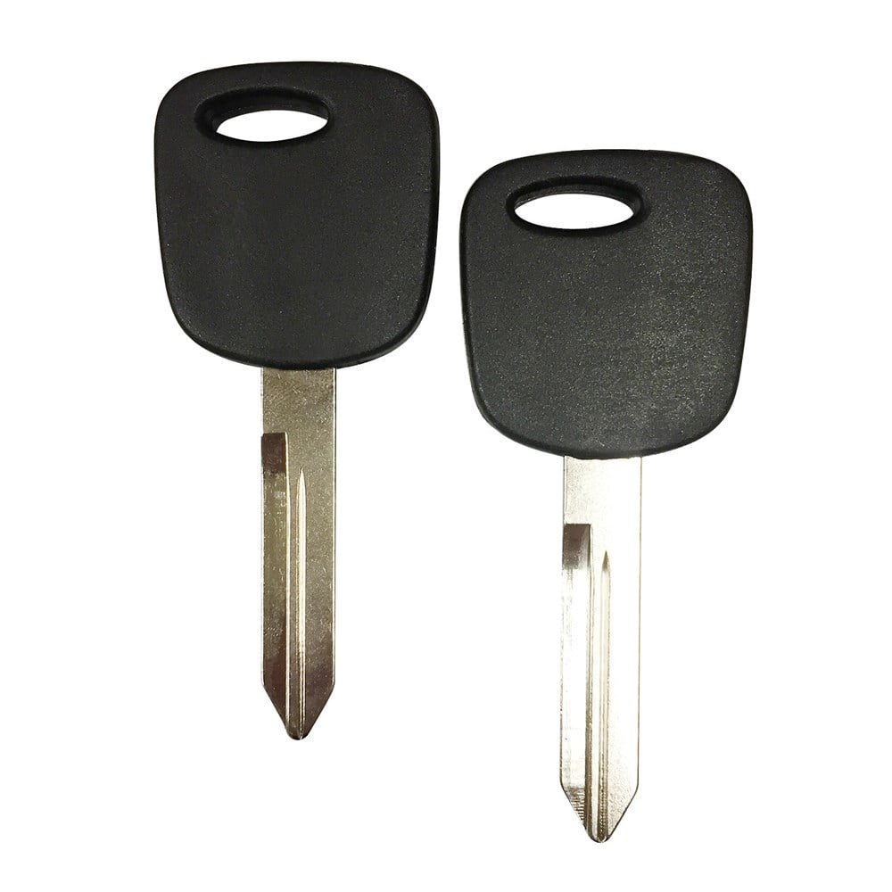 2 New Uncut Transponder Car Key Chipped Head for Ford F150 F250 Crown ...