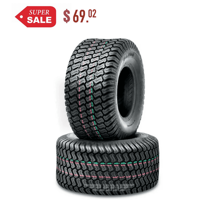 2 New WANDA 18x8.50-8 Lawn Mower Utility/Golf Cart Turf Tires P332 -13028 - Walmart.com