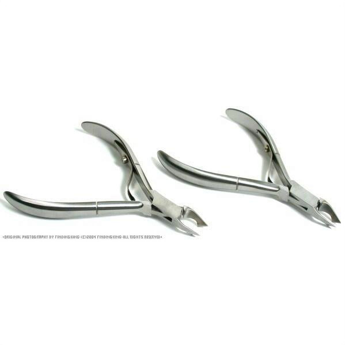 2 Nipper Pliers Cuticle Memory Wire Cutting Nail Tool - Walmart.com