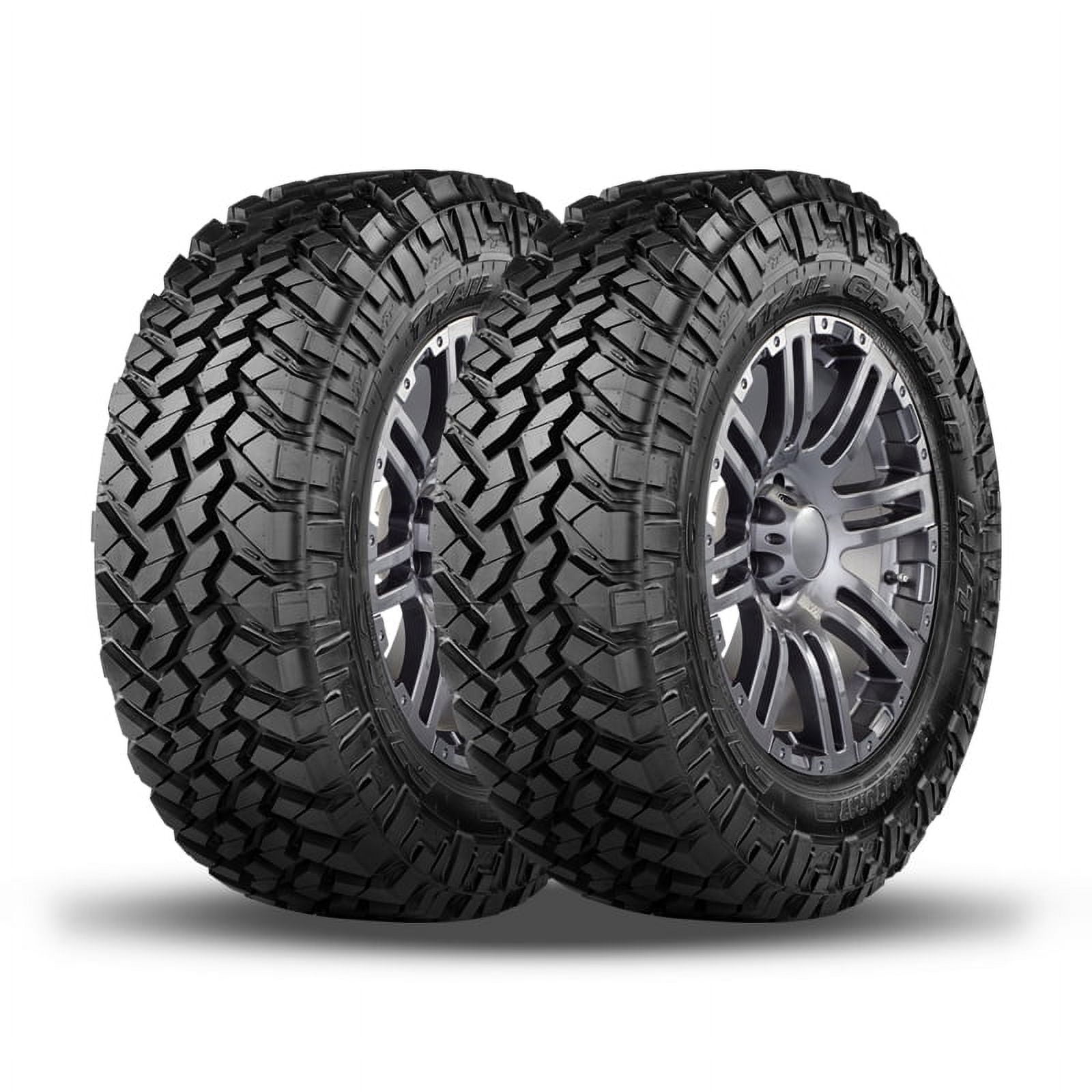 2 Nitto Trail Grappler M/T 35x12.5x17 121Q Tires 205730 / 35/1250/17 ...