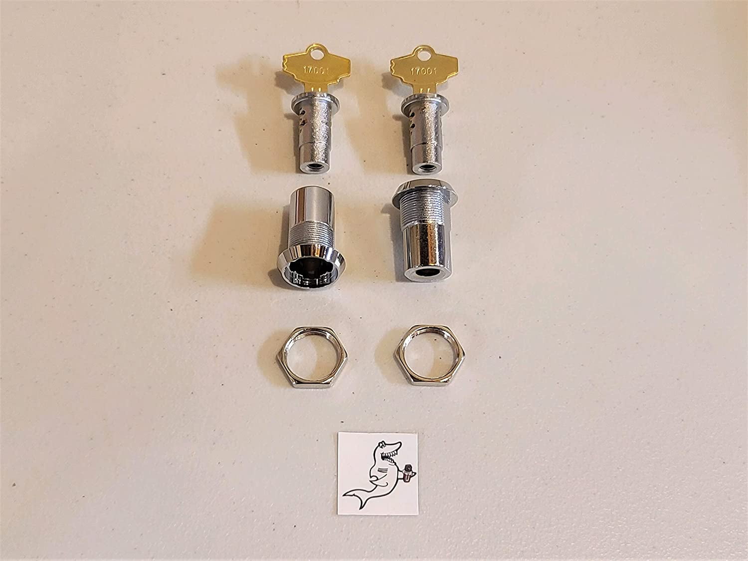 (2) Northwestern, Eagle, Oak, A&A, KOMET Gumball Machine #17001 Locks ...