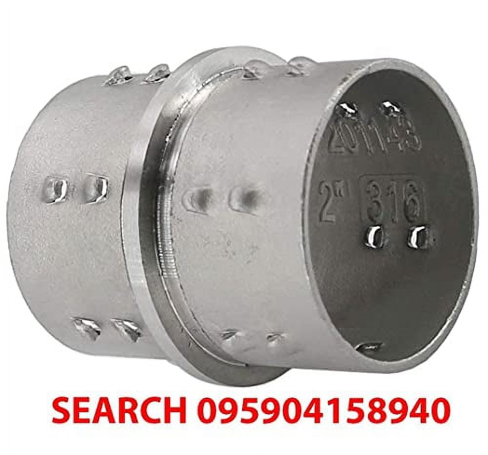 2" OD Brushed Stainless Steel 316 Grade Tube - 72" Long - 16 Gauge ...