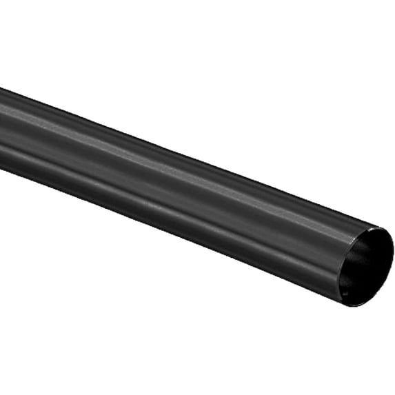 2" OD - Matt Black Finish Stainless Steel Round Tubing 304 Grade - 18 ...