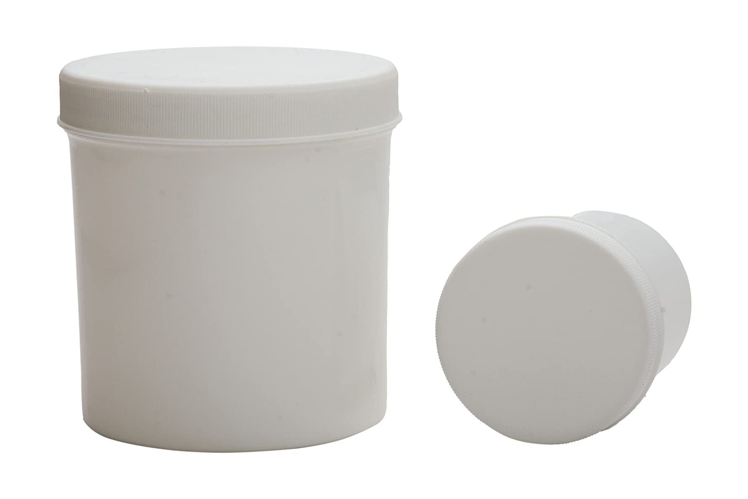 2 OZ (25 PCS) Ointment Jar with screw on cap- storage- Medical ...