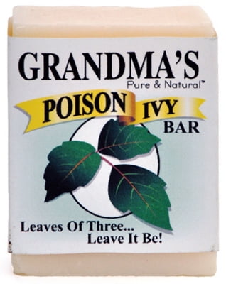 2 OZ Grandma's Poison Ivy Bar Jewelweed Stops The Itching Of Poison Iv ...