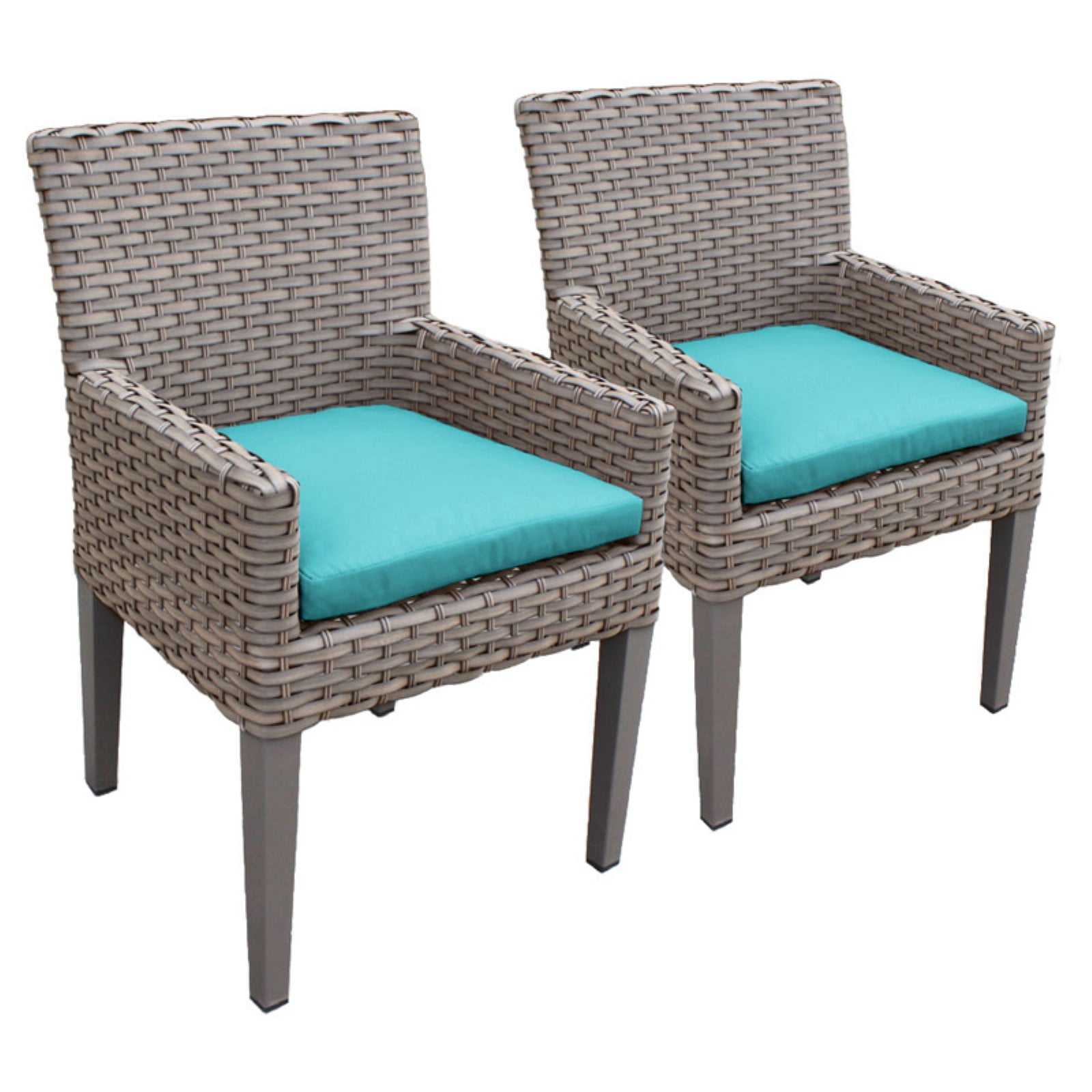 2 Oasis Dining Chairs With Arms in Aruba - Walmart.com