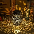2 Outdoor Solar Lantern Lights Decorative Lamp for Garden Patio ...