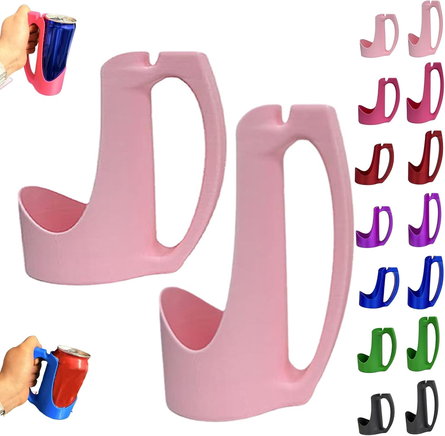 2 Oz Slim Can Holder with Handle,for Red Bull Can Holder with Handle ...