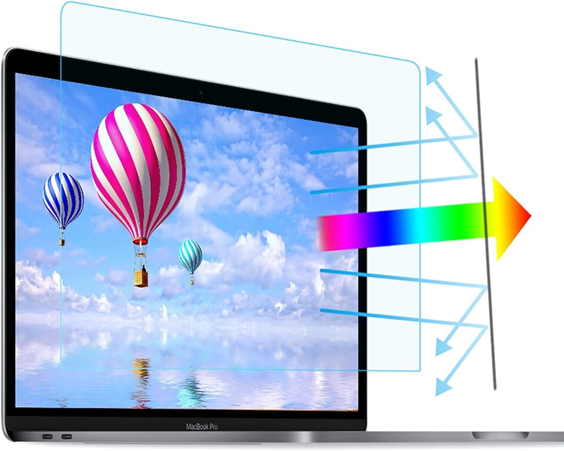 2 PACK 15.6 in Laptop Anti Blue Light Screen Protector - Blue Light ...