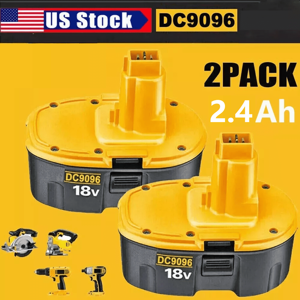 Dewalt de9096 battery 18v nicd 2.4 ah store