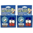 2 PACK!!! 6 Pair Putty Buddies WaterBlock Swimming Ear Plugs - Qty.2 ...