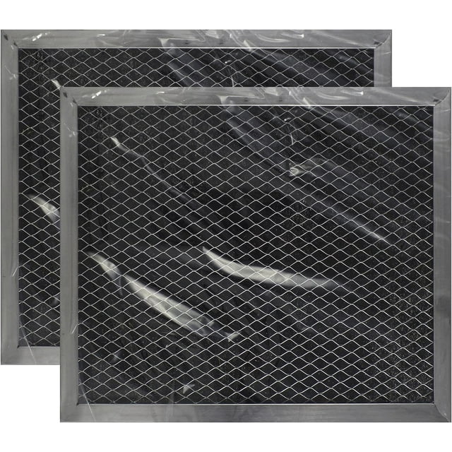 2 PACK 8 X 9-1/2 X 3/8 Range Hood Charcoal Carbon Filters - Walmart.com