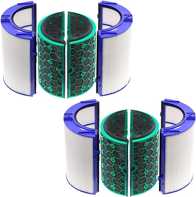 2 PACK Air Purifier HEPA Filter Replacement for Dyson HP04 HP05 TP04 ...