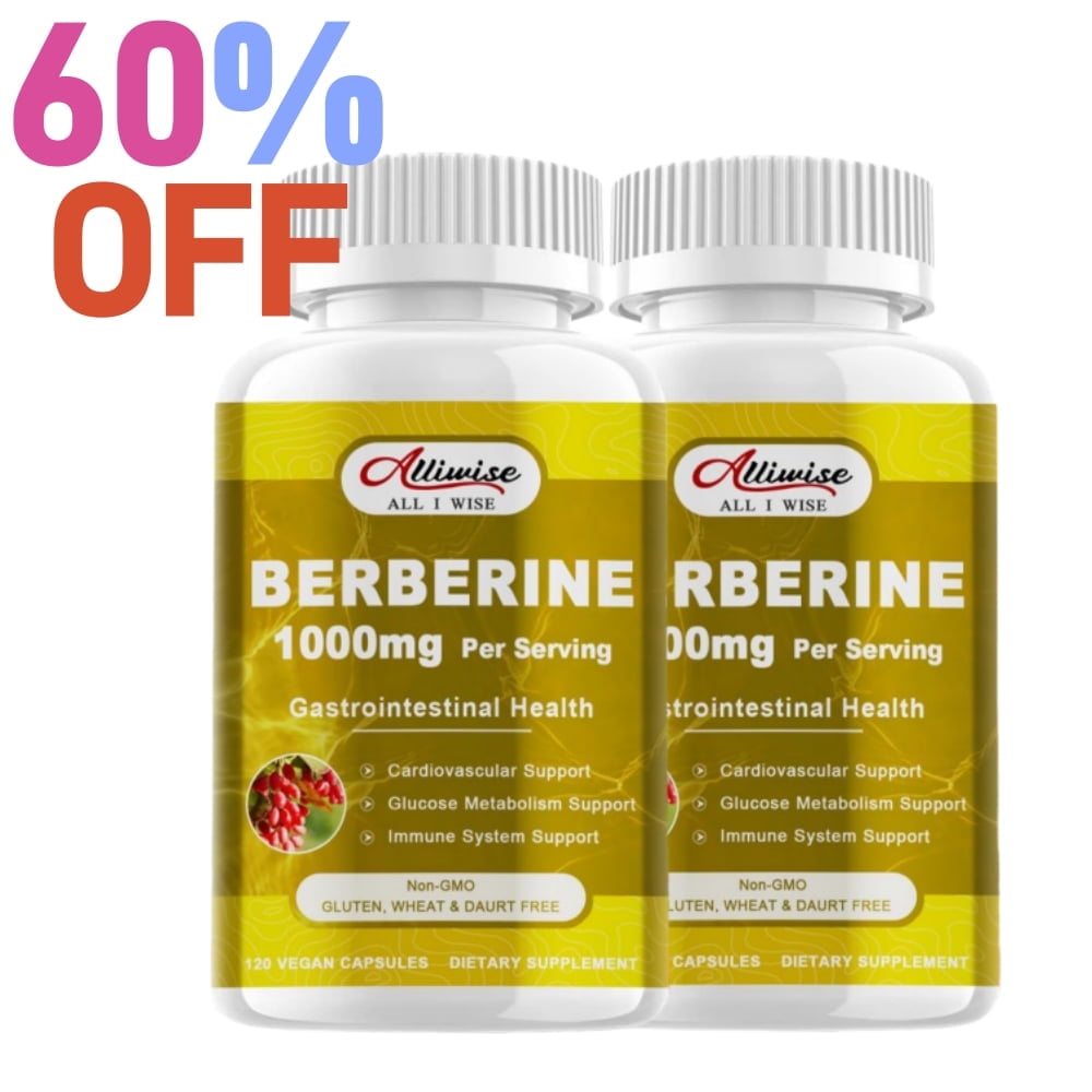 (2 Pack)Berberine Supplement - 1000mg Berberine with Ceylon Cinnamon ...
