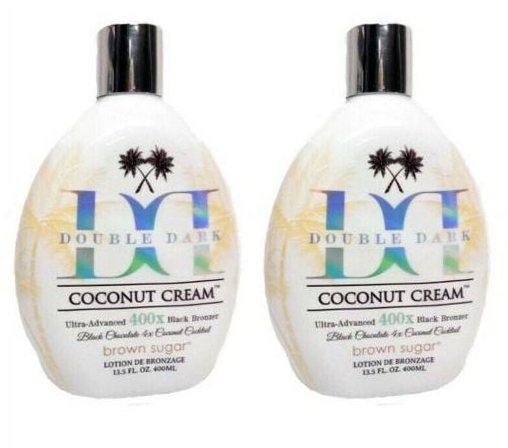 2 PACK Brown Sugar Black Chocolate Double Dark Coconut Cream 400X 13.5 ...