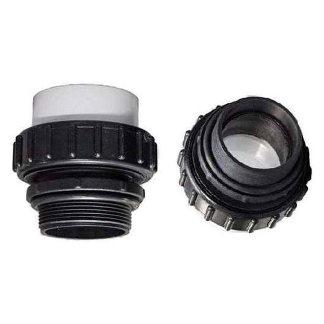 2 PACK -CMP Hi-Temp Union 2" inch 2MIP x 2" inch PVC Whisperflo ...