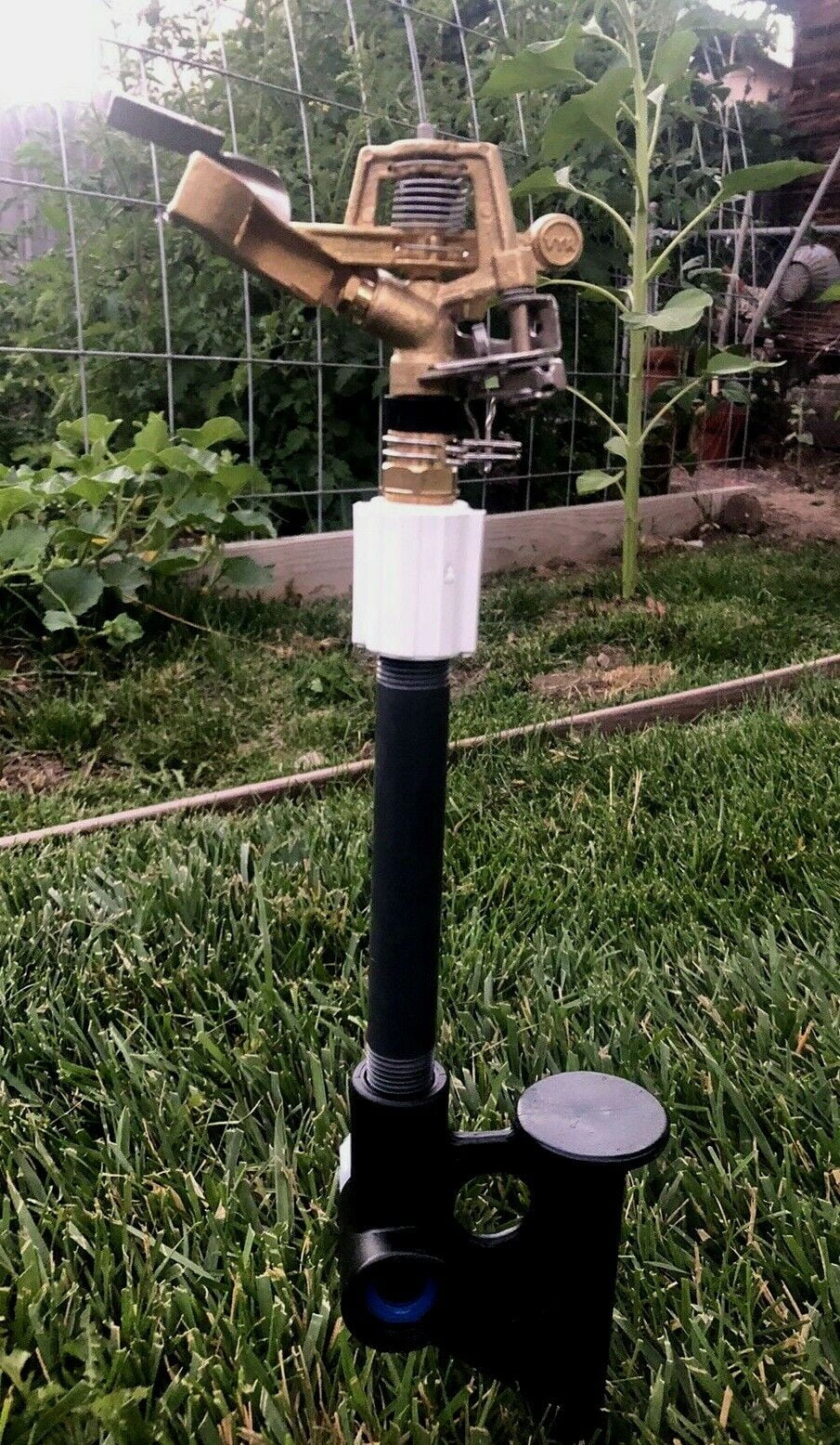 2 PACK COMBO TOUGHEST SPRINKLER SPIKE W/MADE IN SPAIN BRASS IMPACT ...