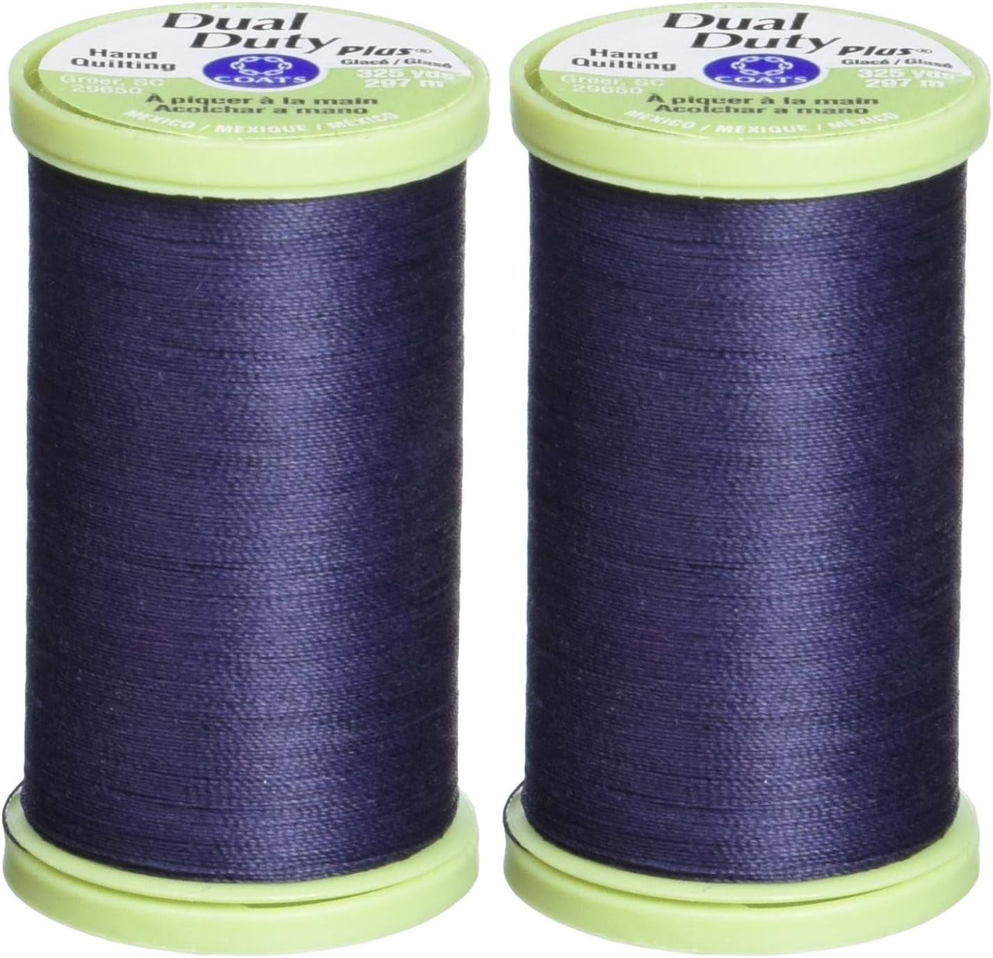 2-PACK - Coats Dual Duty Plus Hand Quilting Thread 325yd - Navy ...