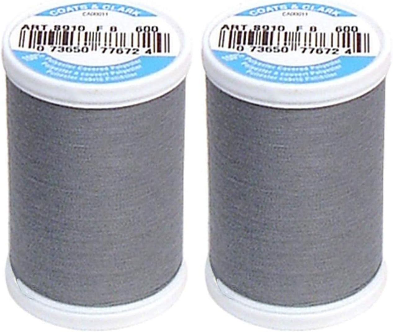 2-PACK - Coats Dual Duty XP General Purpose Thread 250yd - Light Slate ...