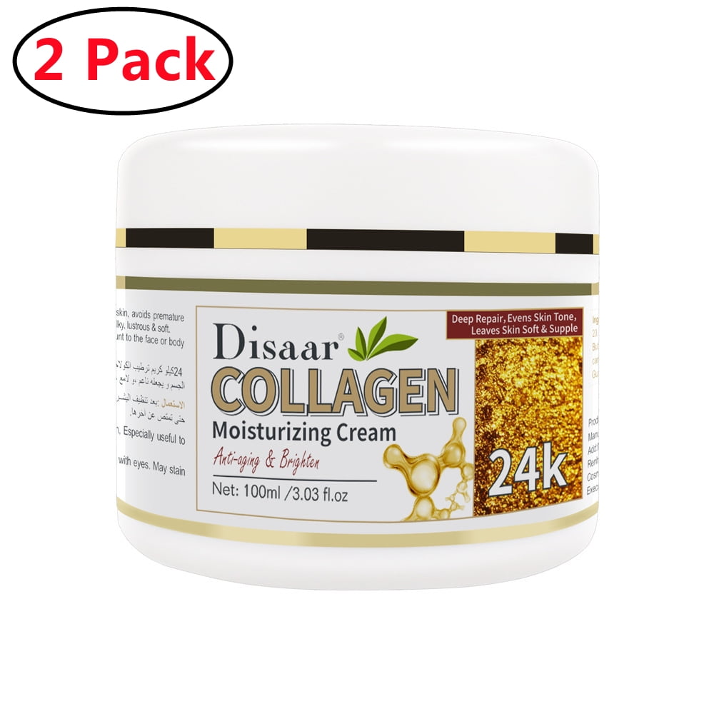 2 PACK Collagen Cream Forehead Neck Lines Smile Wrinkles Facial Spots ...