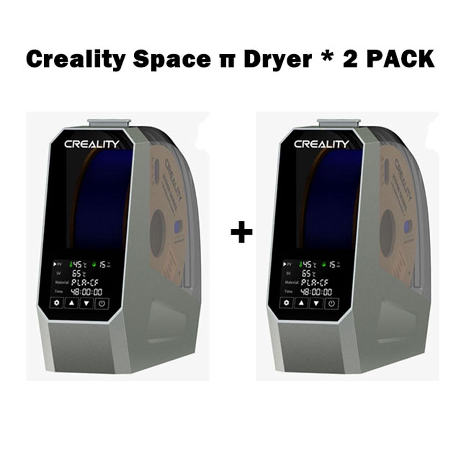 2 PACK Creality Space Pi Filament Dryer 360° Hot-air Heating 3D Printer ...