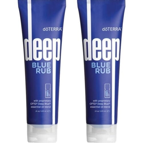 2-PACK Doterra_ Deep Blue Rub Topical Body Cream 4 floz./120 mL EXP 01/ ...