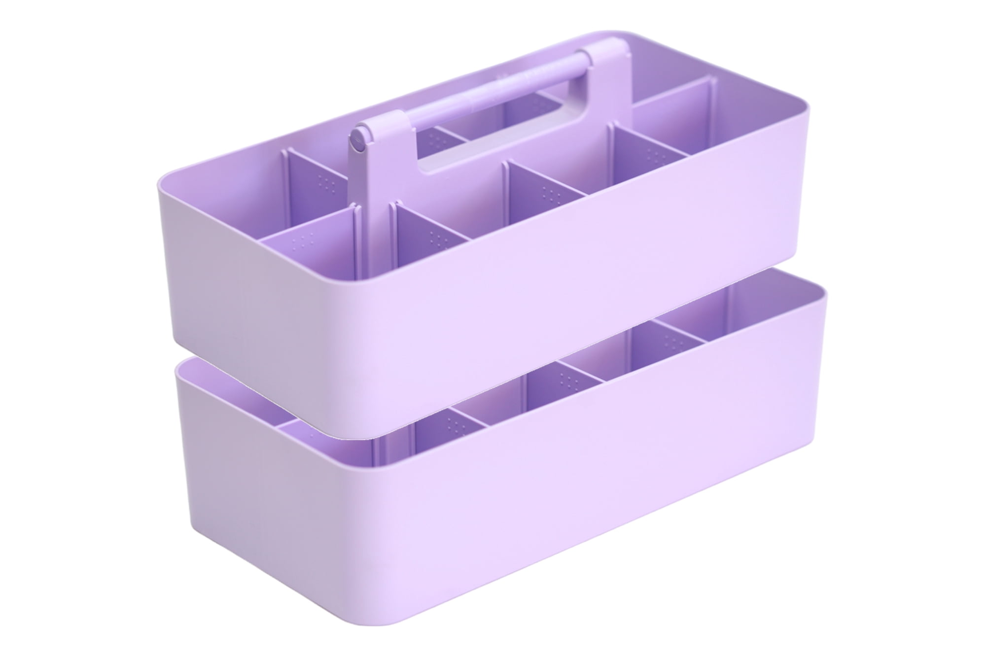 Enjoy Organizer Plastic Portable DIY 8 Compartments Makeup Organizer ...