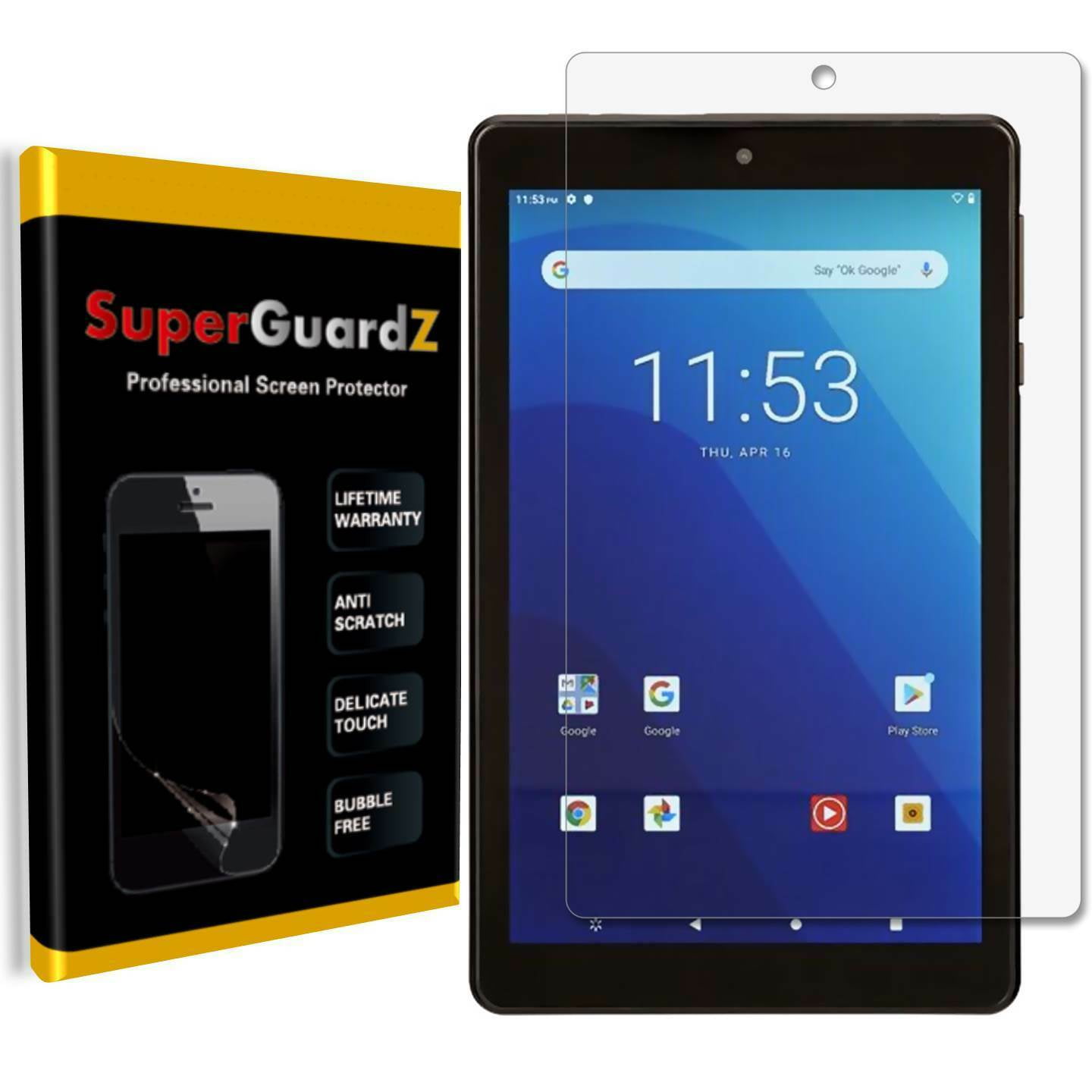 [2-PACK] For Onn 8" Tablet Pro [NOT For Onn 8" Tablet] - SuperGuardZ ...