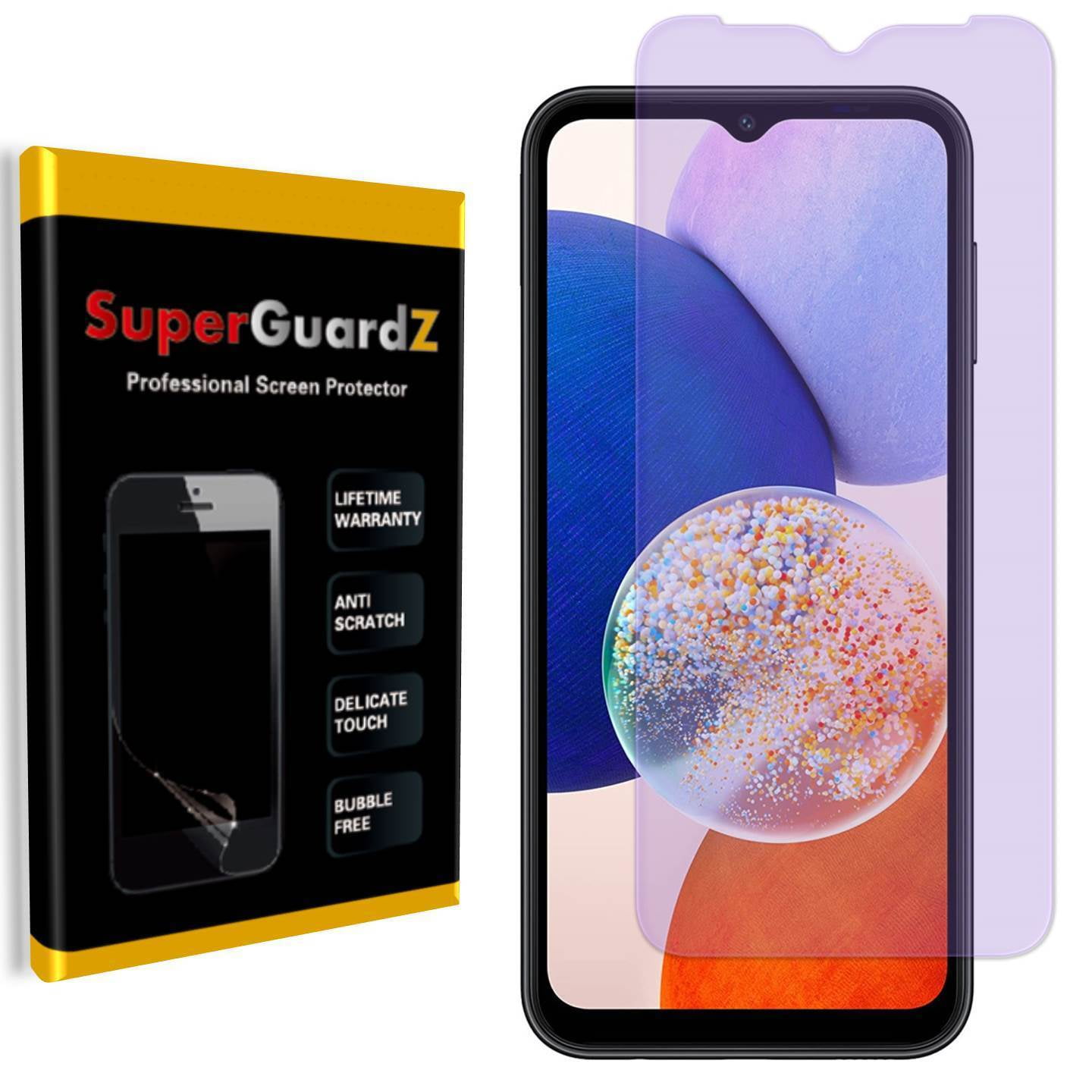 2-Pack SuperGuardZ PET Screen Protector for Galaxy A14 5G (2023), Anti ...
