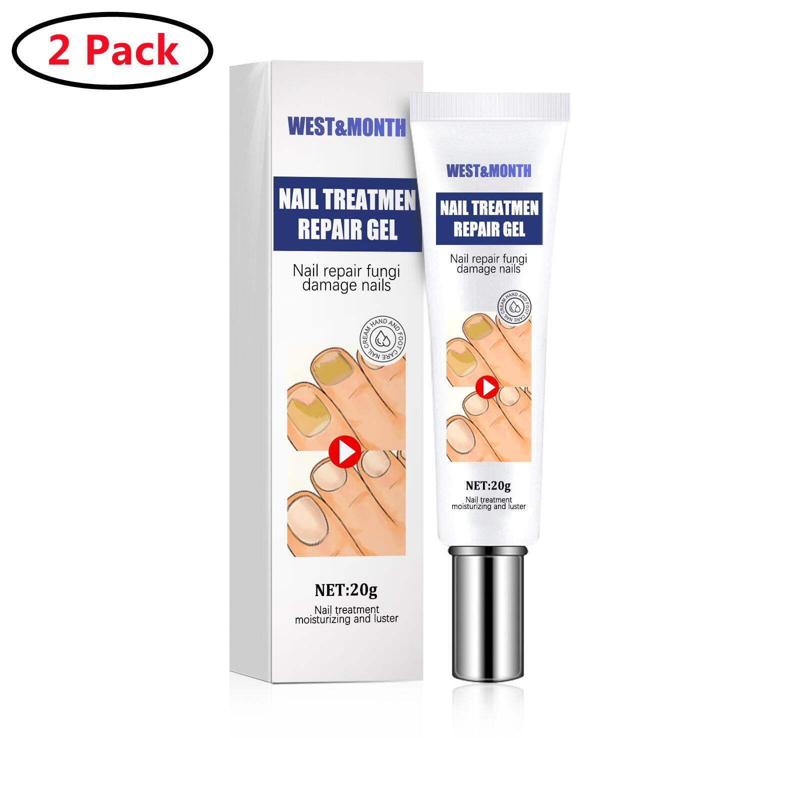 2 PACK Fungal Nail Clarifying Gel | Rids Nails of Fungus by Removing ...