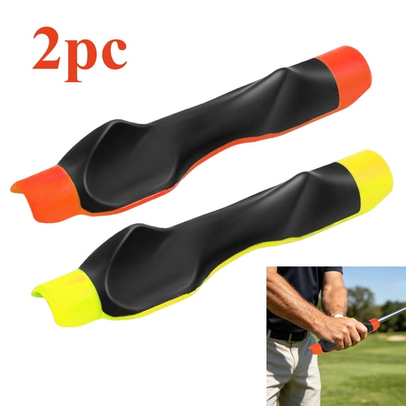 2 PACK Golf Grip Trainer for Golf Clubs, Golf Training Aid for Right ...