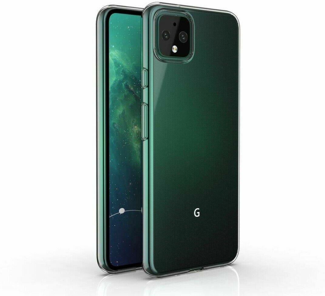 [2-PACK] Google Pixel 4 XL Case, Clear TPU Flexible Cover Armor, Anti ...