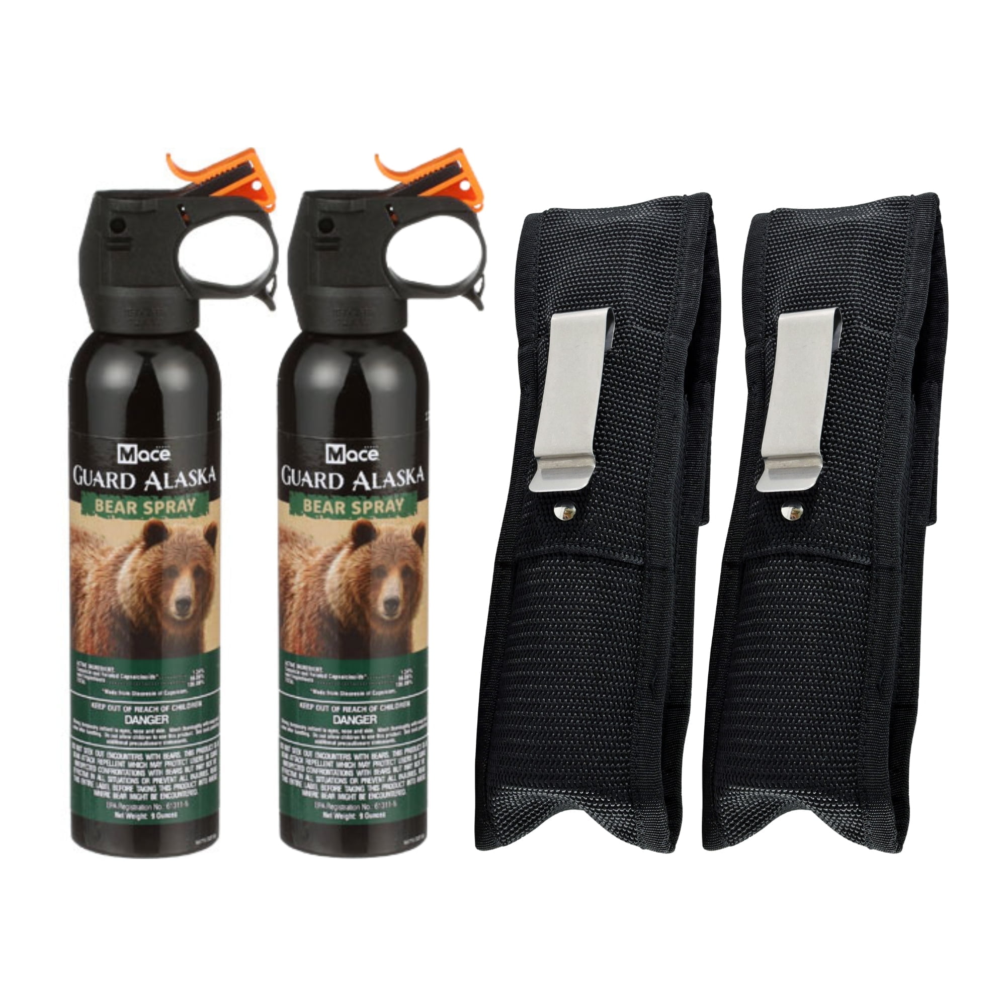 Guard Alaska Bear Spray Repellent - 9 oz. Firemaster Canisters (Pack of ...