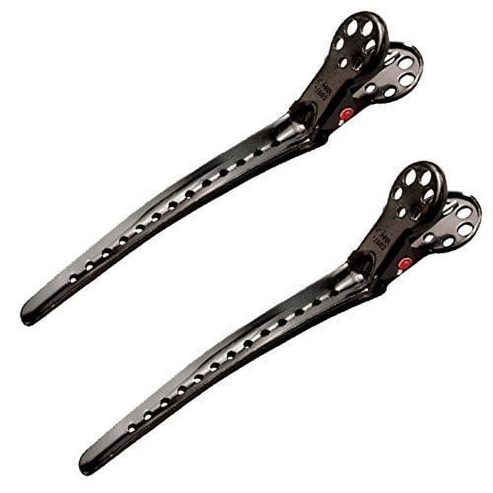 2 PACK Hair Sectioning L-Clips for Hair Salons & Stylists In Black by Y ...