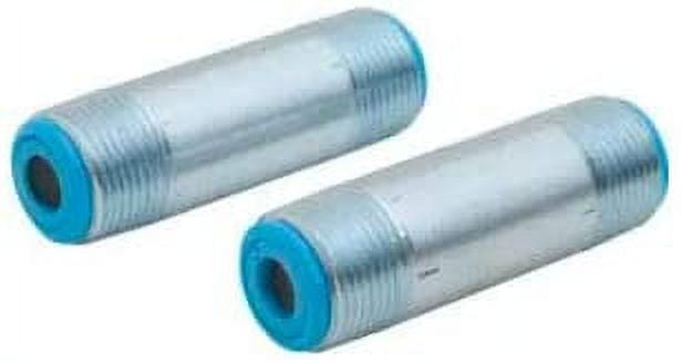 2 PACK - Hot and Cold Lined Water Heater Heat Trap Nipples 3/4" x 3 ...