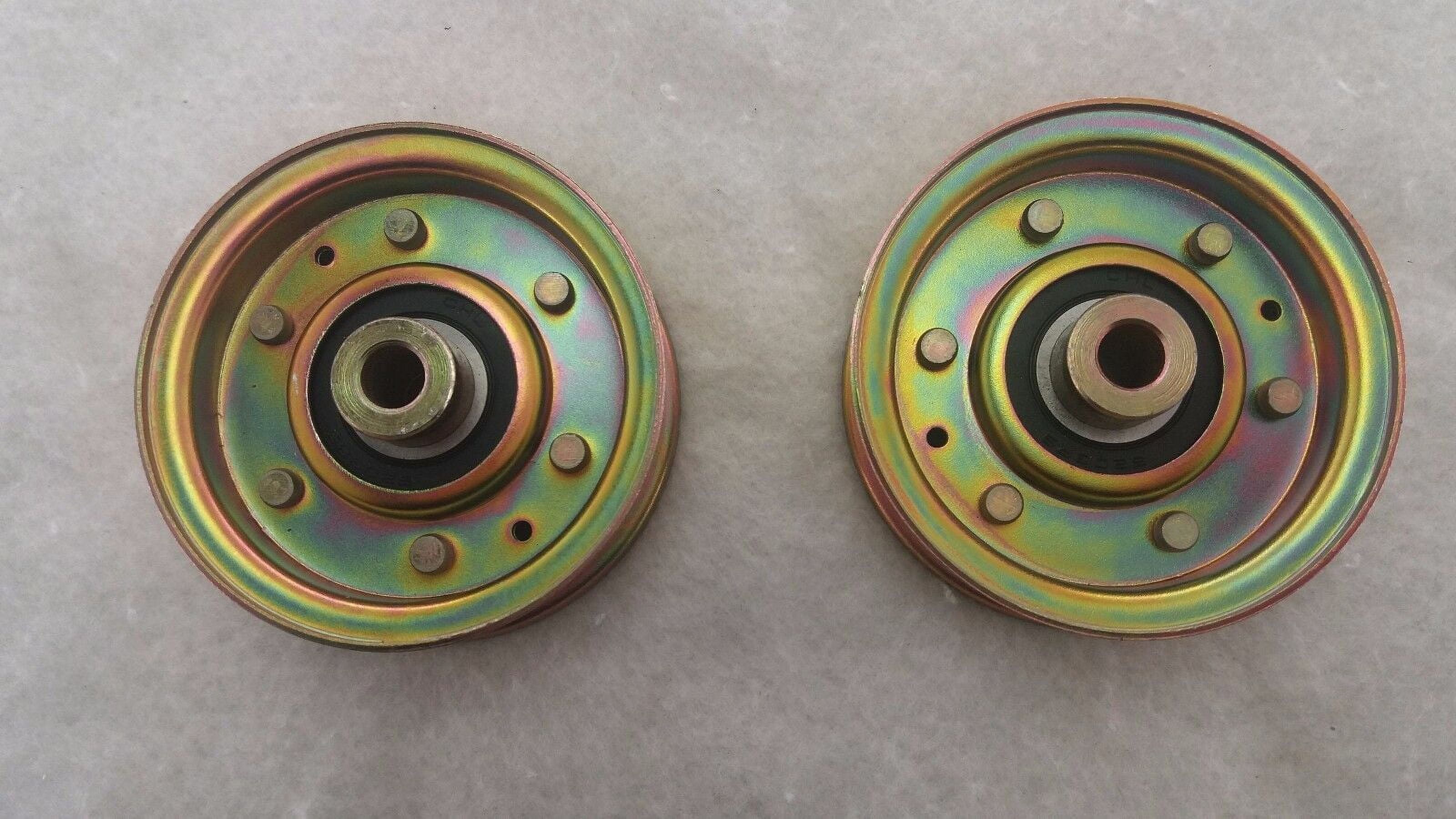2 PACK IDLER PULLEYS FITS AYP 173438,131494,532173438,532131494 9376 ...