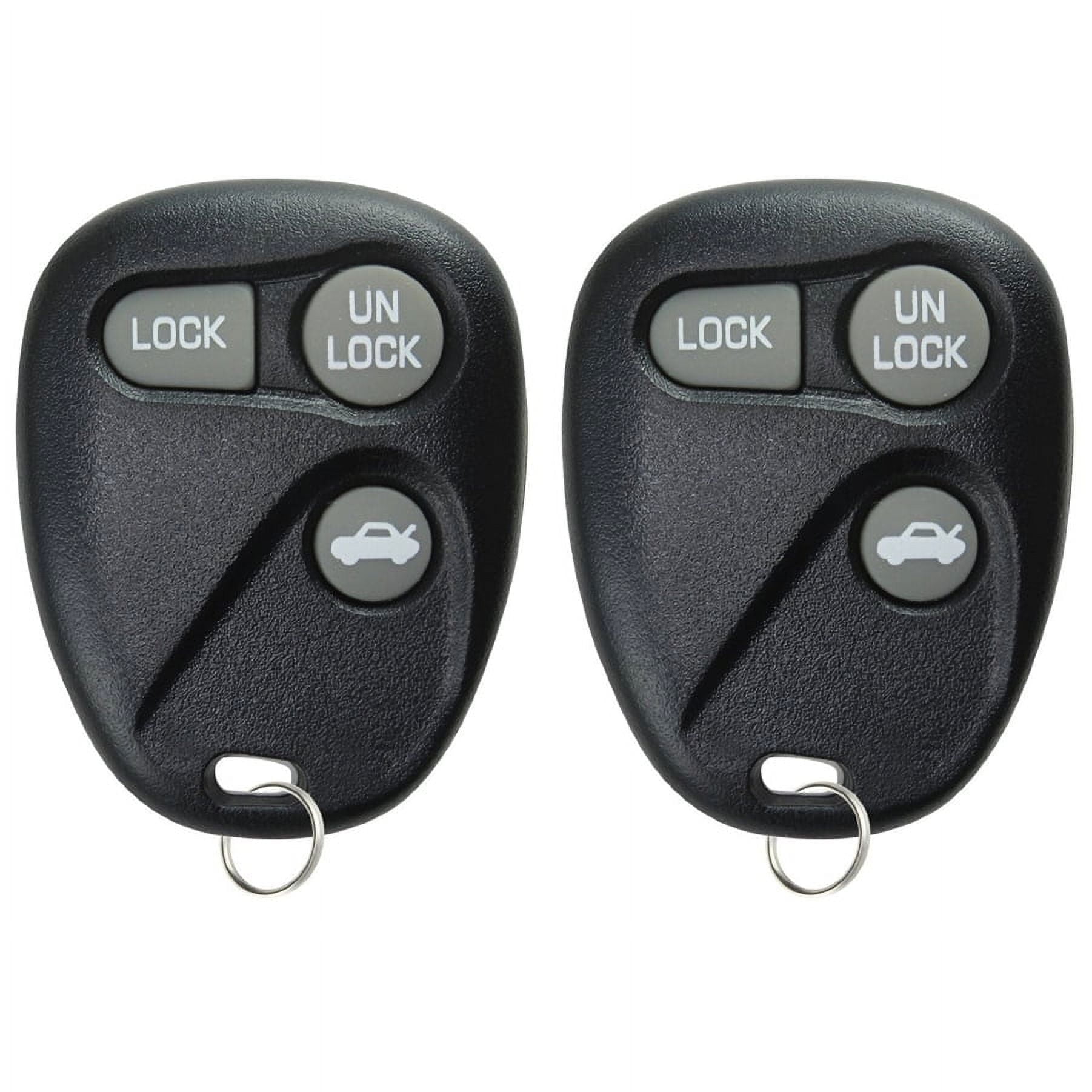 2 PACK KeylessOption Keyless Entry Remote Car Key Fob Replacement With ...