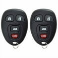 2 PACK KeylessOption Keyless Entry Remote Control Car Key Fob Clicker ...