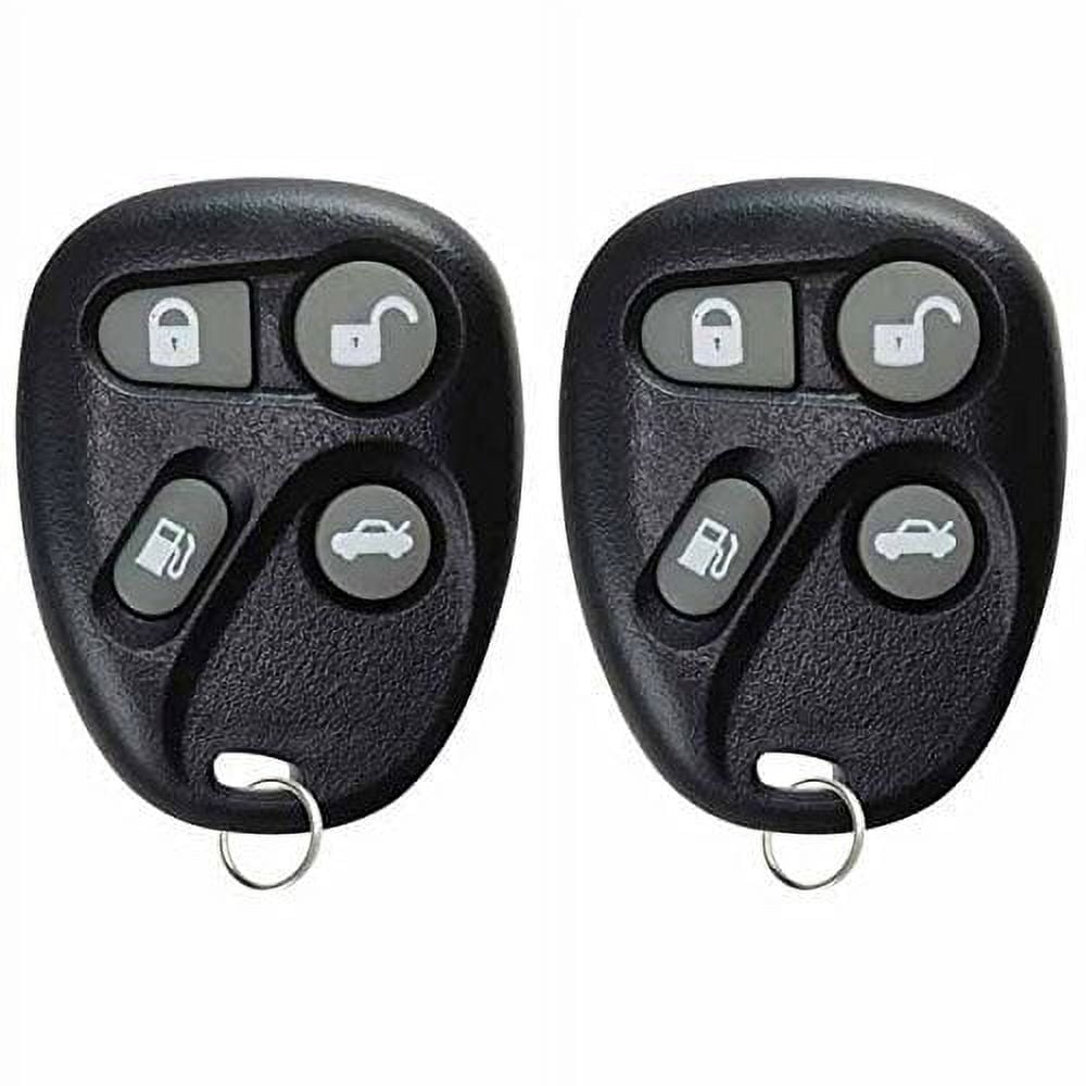 2 PACK KeylessOption Keyless Entry Remote Control Car Key Fob ...