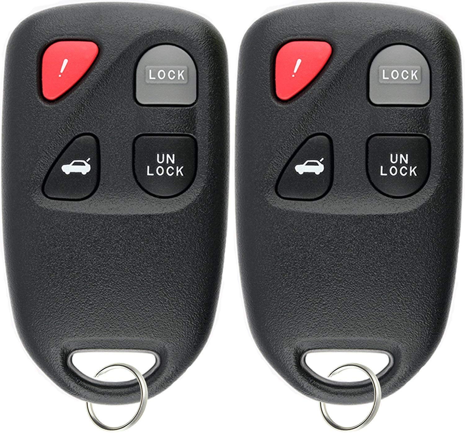 2 PACK KeylessOption Keyless Entry Remote for 01-05 Mazda Miata ...