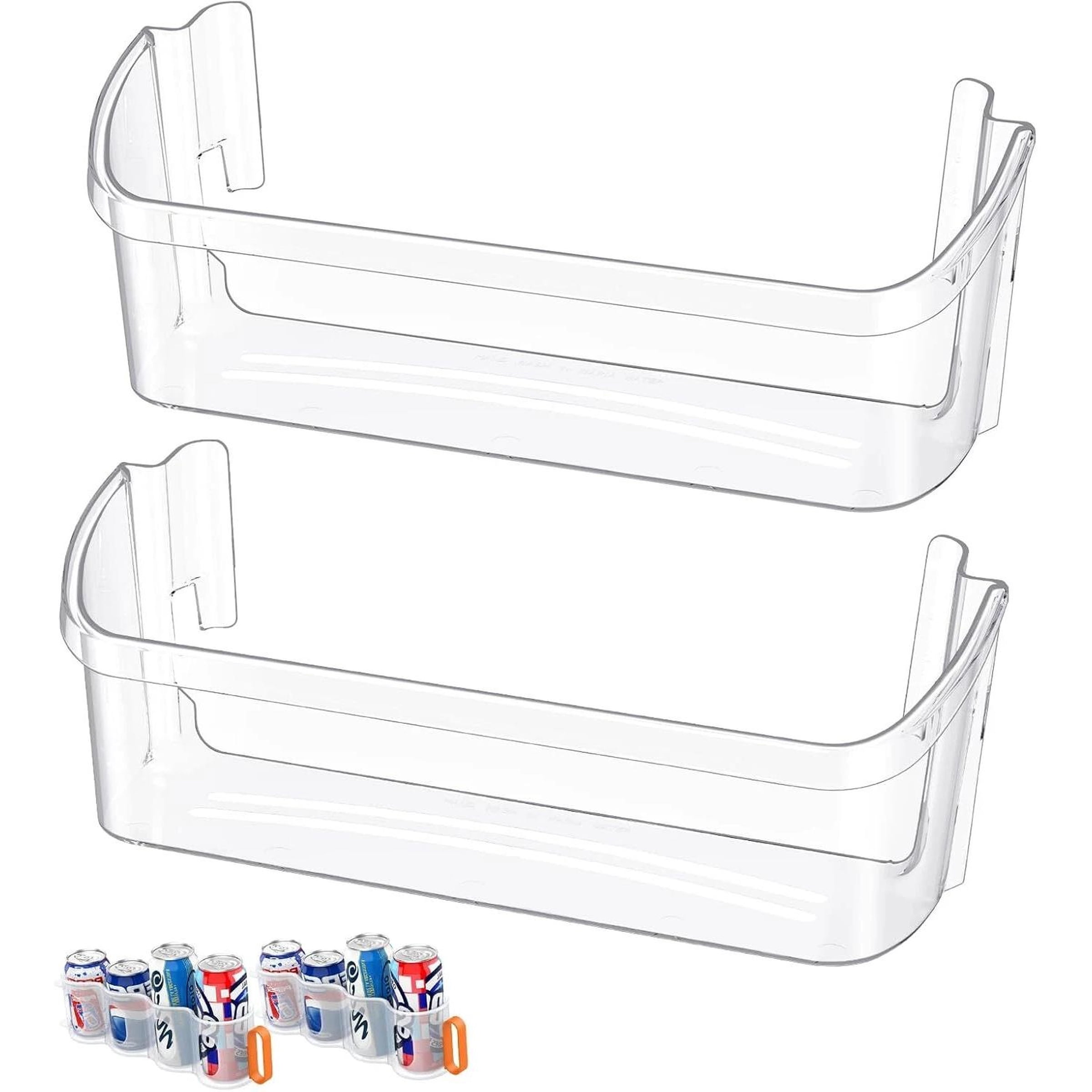 2 PACK New 240323002 Refrigerator Door Bin Shelf Compatible With ...