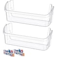 2 PACK New 240323002 Refrigerator Door Bin Shelf Compatible With ...
