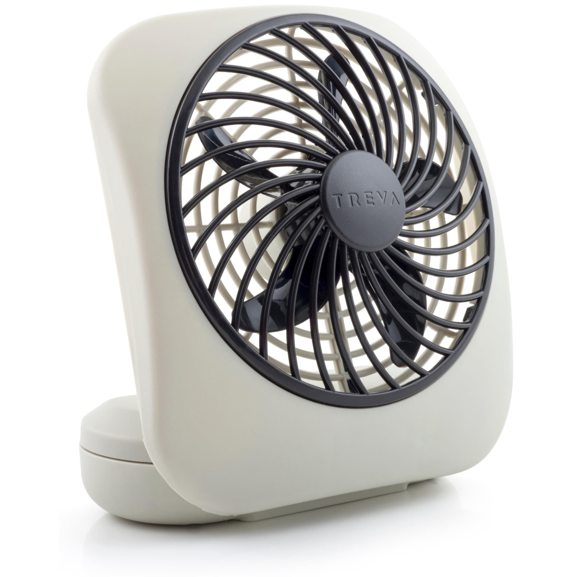 2 PACK - O2COOL 5-Inch Portable Fan Gray - Walmart.com