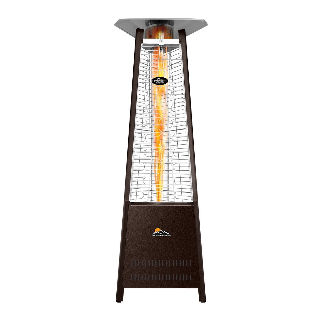 [2-PACK] Paragon - Inferno Flame Tower Heater - Brown - Walmart.com
