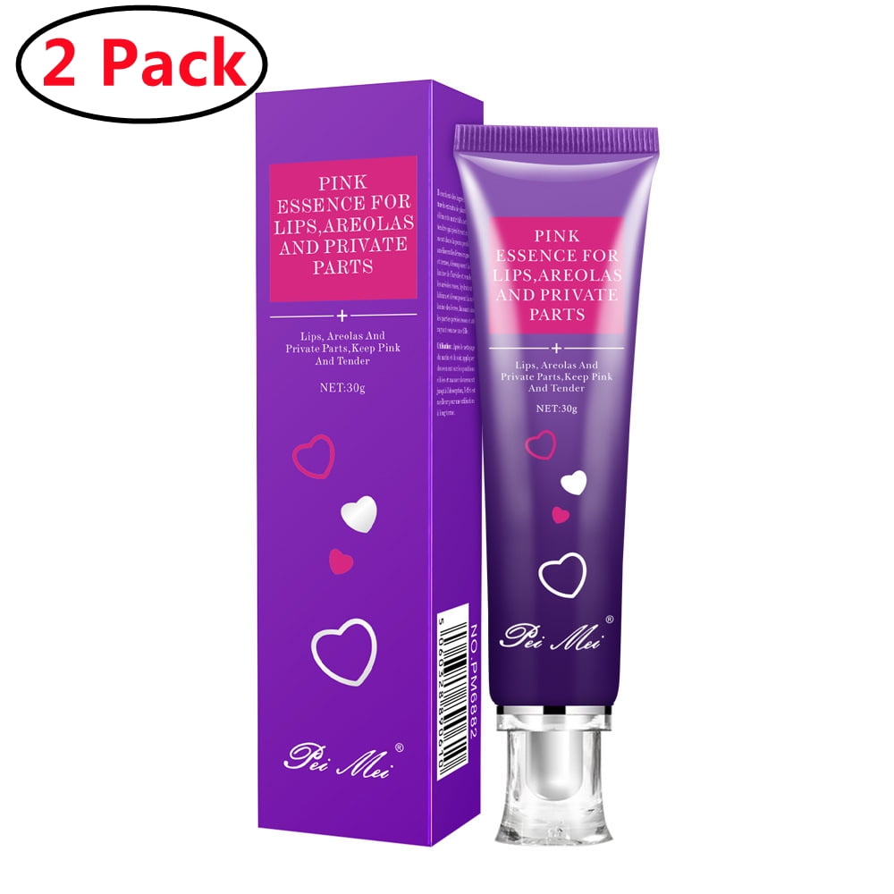 2 PACK Pink Nipple Skin Cream Intimate and Sensitive Areas - Natural ...