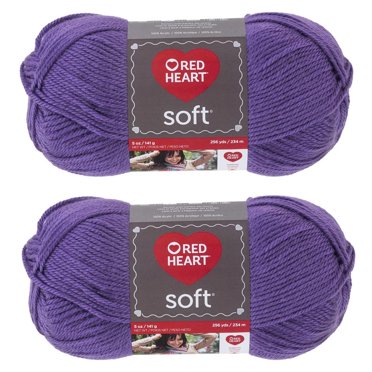 C&C Red Heart Dreamy Yarn 8.8oz Ivory - Walmart.com